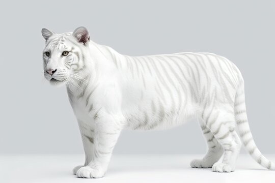 Pure Albino Tigers