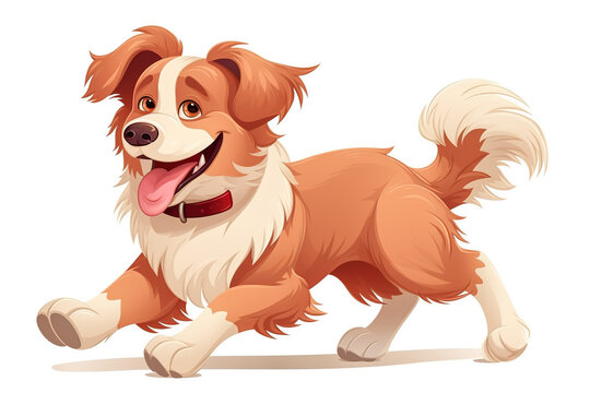 Afbeeldingen over "Cartoon Dog" – Blader in stockfoto's, vectoren en ...