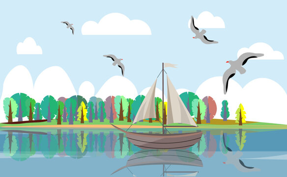 "Cartoon Boat"-Bilder: Stock-Fotos & -Videos. | Adobe Stock