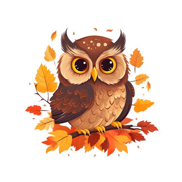 Fall Clipart Owl
