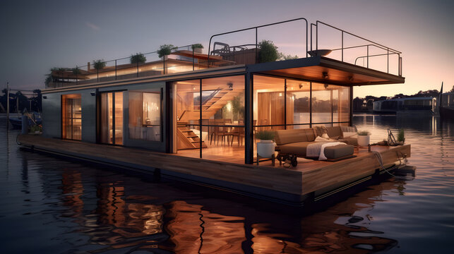 Modern Houseboats