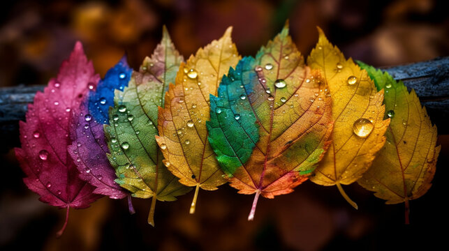 "Rainbow Leaves" Images – Browse 601 Stock Photos, Vectors, and Video ...