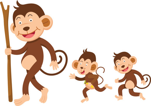 Baby Boy Monkey Clip Art Free