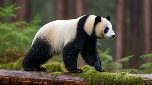 Panda Bear Standing