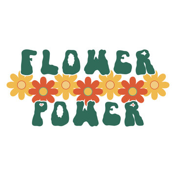 Flower Power Font Images – Browse 1,770 Stock Photos, Vectors, and ...