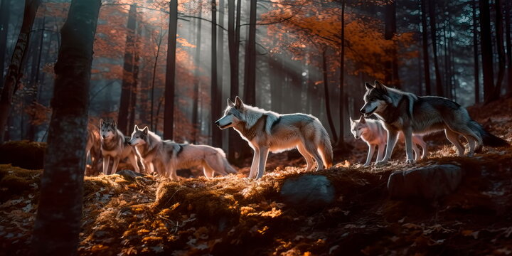 New Moon Wolf Pack Wallpaper