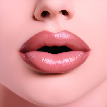 Texture 3d Lips