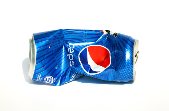 Crushed Pepsi Can