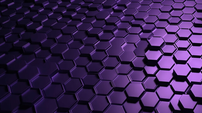 Dark Purple Pattern Wallpaper