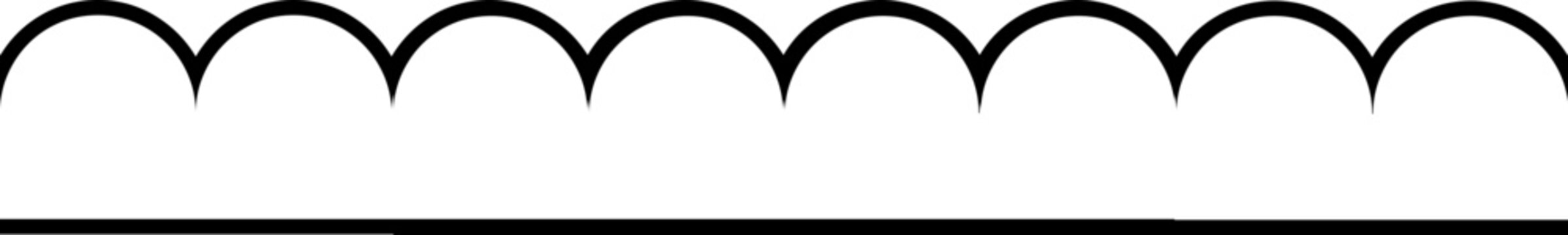 「Scalloped Line」の写真素材 | 38,203件の無料イラスト画像 | Adobe Stock