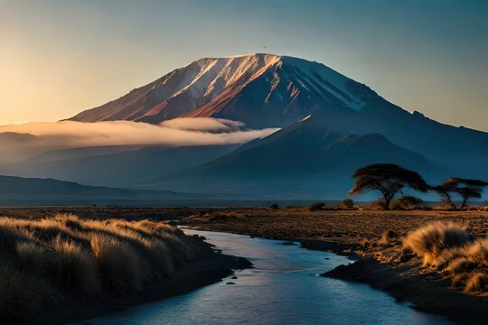 Mount Kilimanjaro Erupting