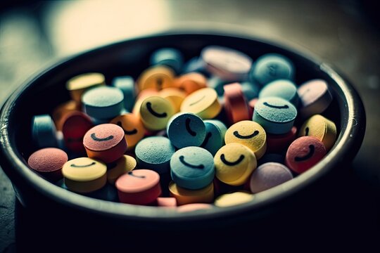 Happy Pills Wallpaper