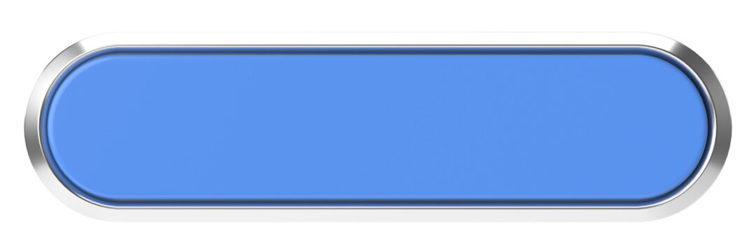 Blank Blue Button