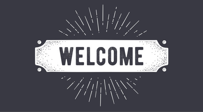 Vintage Welcome Images – Browse 157,883 Stock Photos, Vectors, and ...