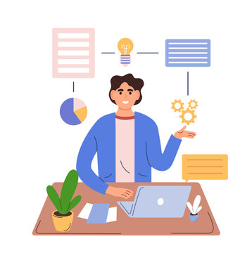 Process Flow Cartoon Bilder – Durchsuchen 1,786 Archivfotos ...