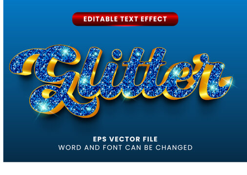 Blue Glitter Font Images – Browse 16,971 Stock Photos, Vectors, and ...
