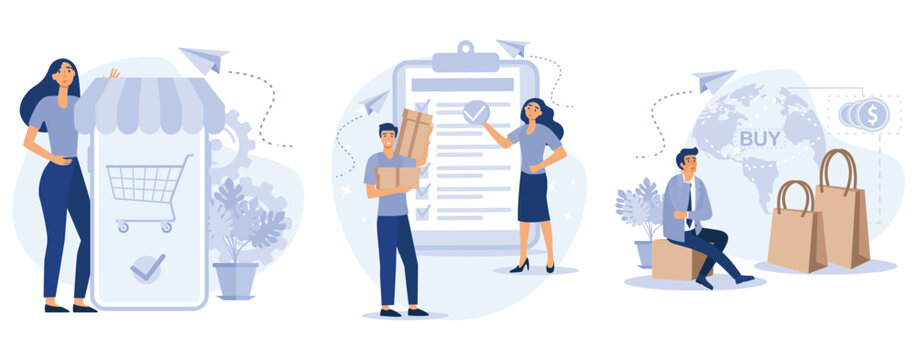 Online Ordering Process Images – Browse 14,570 Stock Photos, Vectors ...