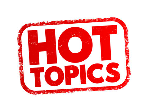 "Hot Topics" Images – Browse 209 Stock Photos, Vectors, and Video ...