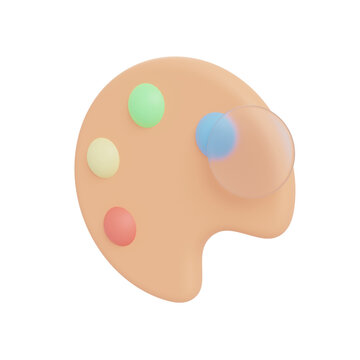 Printable Paint Palette Template