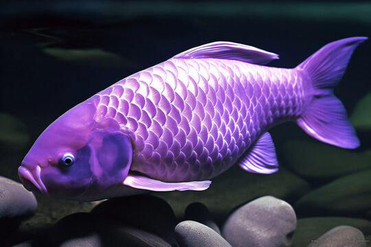 Real Purple Fish