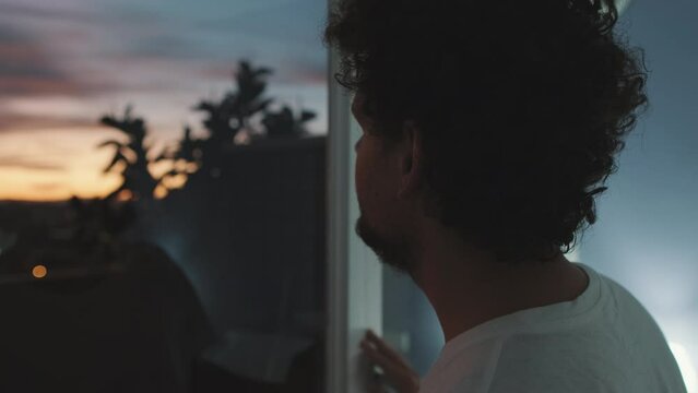 Guy Looking Out Window Images – Browse 3,865 Stock Photos, Vectors, and ...