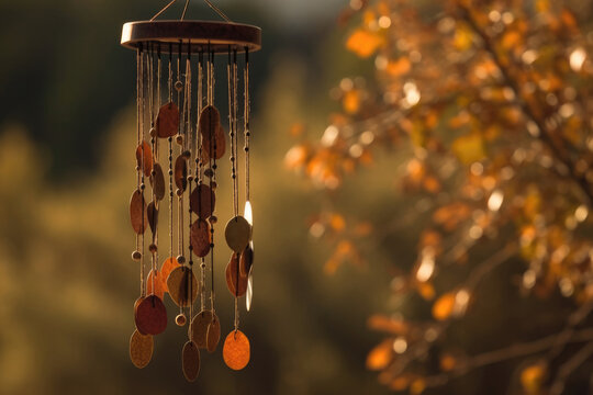 Beautiful Wind Chimes Wallpaper