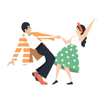 Clipart Swing Dancers From The 1940s
