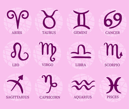Aries Symbol Pink