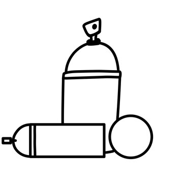 Graffiti Spray Can Coloring Pages