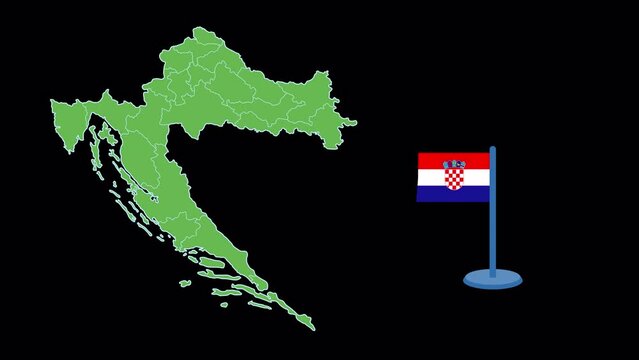 "Croatia Map" Images – Browse 595 Stock Photos, Vectors, and Video ...