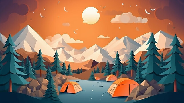 Camping Wallpaper Desktop