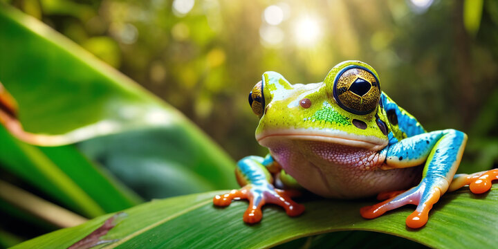 Colorful Tree Frogs Wallpapers