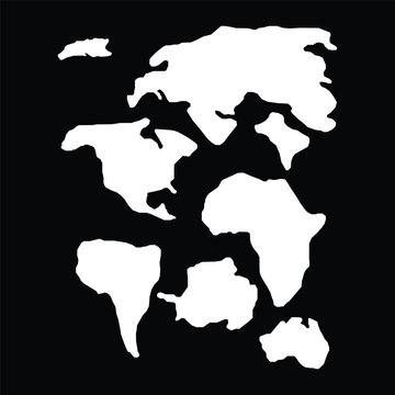 "Blank World Map" Images – Browse 121 Stock Photos, Vectors, and Video ...