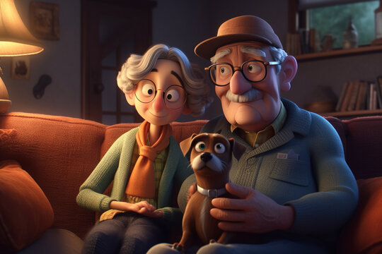 Up Movie Old Couple
