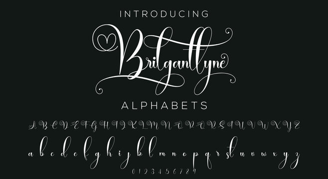 Fancy Calligraphy Alphabet Styles From A To Z