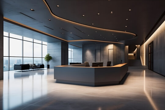 Modern Concierge Desk