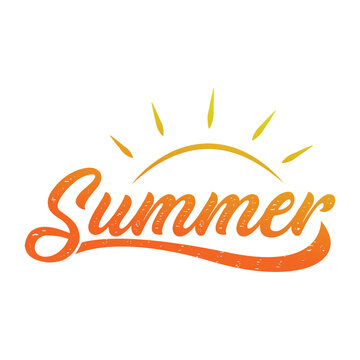 Summer Text Design