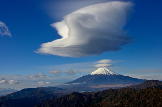 Altocumulus Lenticularis Fuji