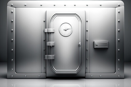 Bank Safe Front View