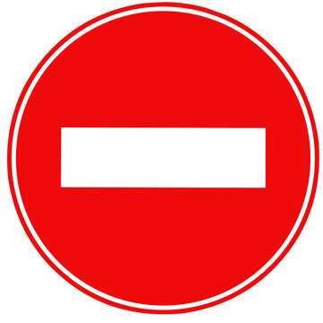 Prohibitory Traffic Signs