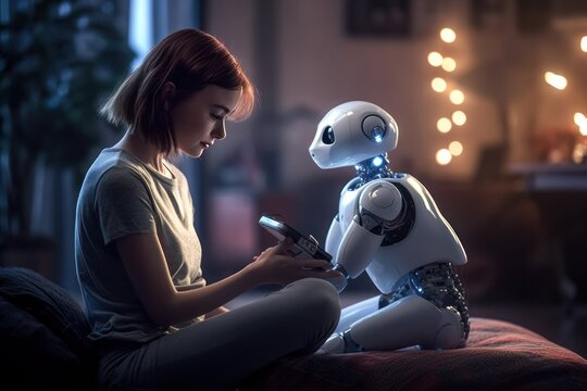 Human-Robot Images – Browse 202 Stock Photos, Vectors, and Video ...