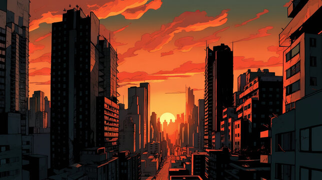 Comic Book Cityscape Images – Browse 7,780 Stock Photos, Vectors, and ...