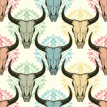 Cow Skull Wallpaper Images – Browse 1,104 Stock Photos, Vectors, and ...