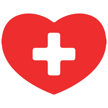 Red Plus Sign Logo