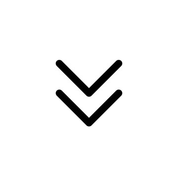 Double Down Arrow Image