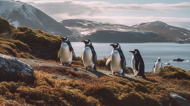 "Penguin Walk"-Bilder: Stock-Fotos & -Videos. | Adobe Stock