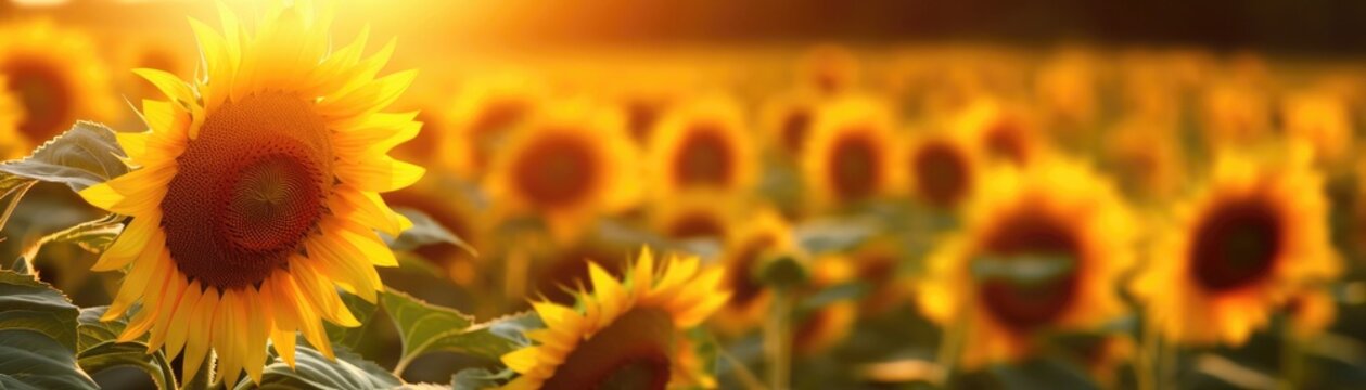 Facebook Covers Sunflowers
