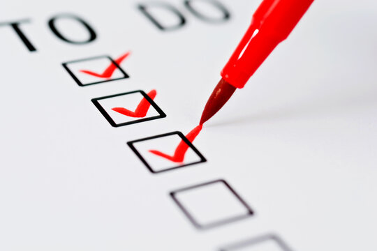 To Do List Check Note Checklist Images – Browse 14,574 Stock Photos ...