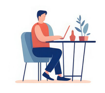 Working At Desk Clipart Images – Browse 3,347 Stock Photos, Vectors ...