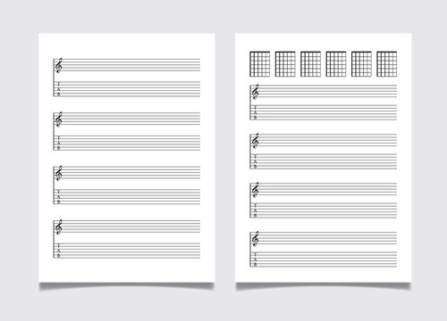 Blank Guitar Tab